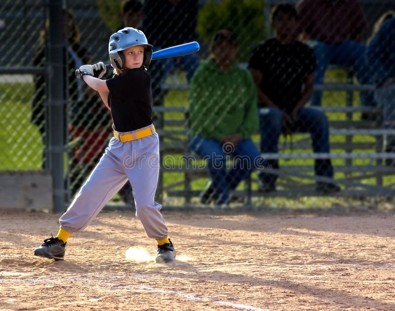 Little League Baseball Player Stock Photo - Image of recreation, player ...