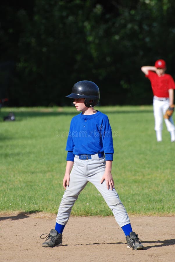Baseball player on base, stock image. Image of active - 19749869