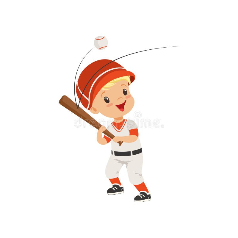 Baseball Batter Cartoon Hitting Image Vector Stock Illustrations – 204 ...