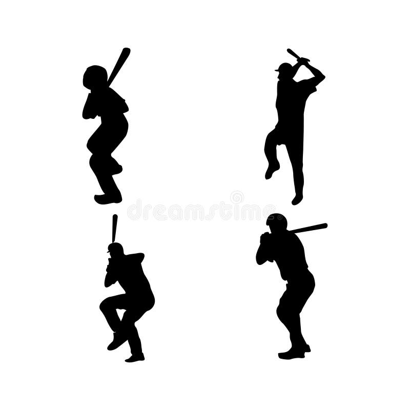 Baseball Player Icon Vektor Stock Illustration - Illustration of ...