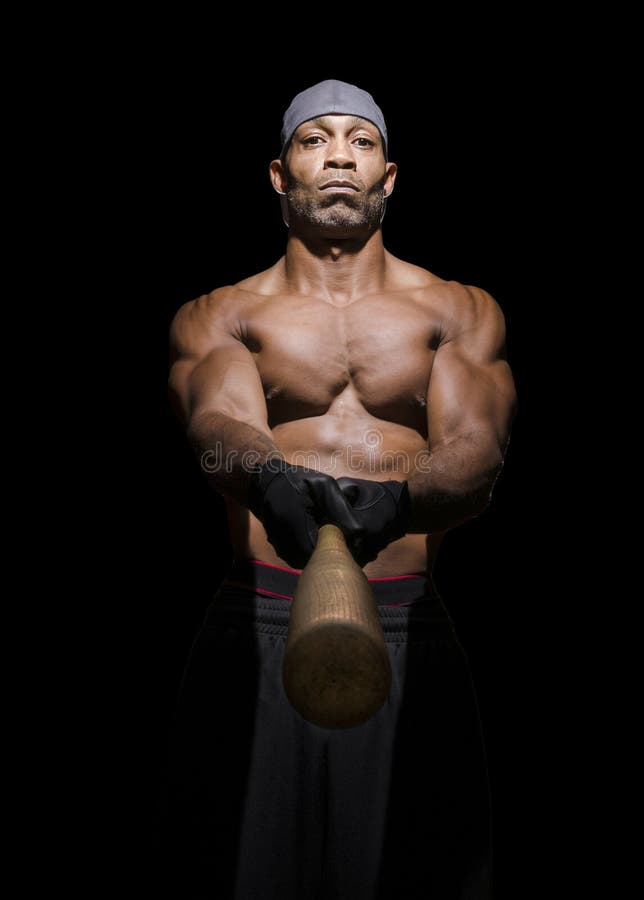 Baseball Player Pointing Bat Stock Photo - Image of sport, kettle: 43003328