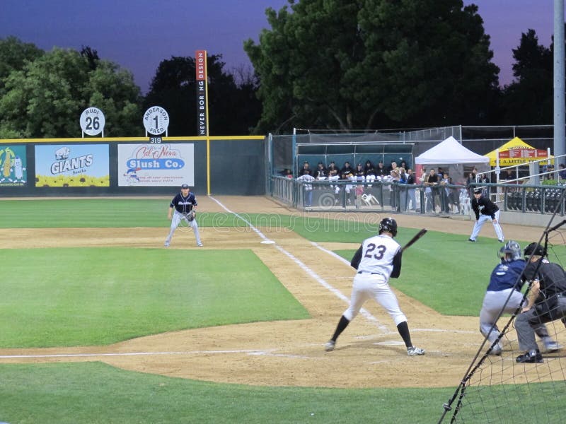 Baseball Players Playing Baseball Editorial Photography - Image of ...
