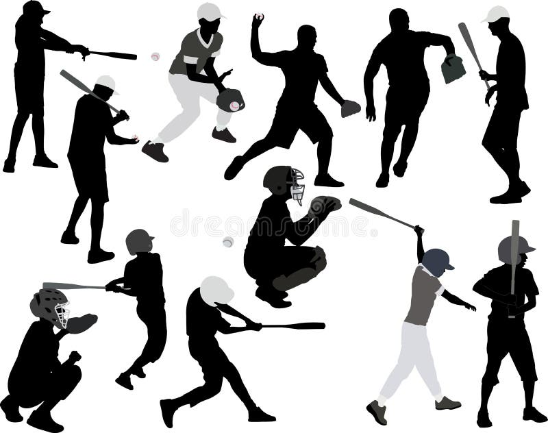 Baseball Players Field Stock Illustrations – 2,101 Baseball Players ...