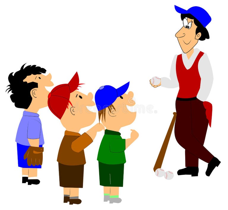 Baseball Coach Stock Illustrations – 3,388 Baseball Coach Stock ...
