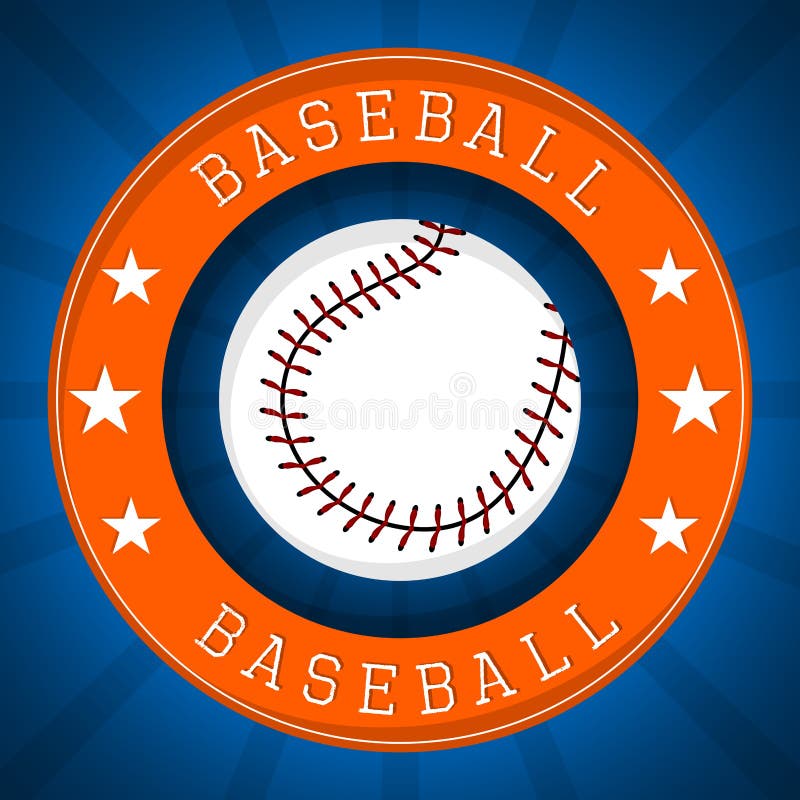 Baseball Poster Illustration Stock Vector - Illustration of vector ...