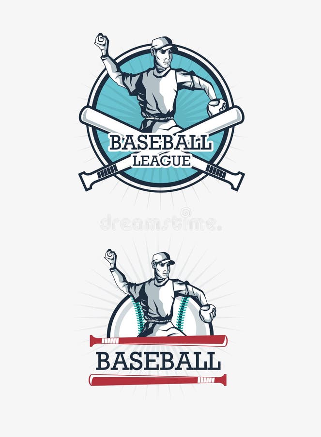 Baseball Related Icons Image Stock Vector - Illustration of badge ...