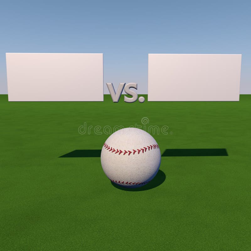Baseball result stock illustration. Illustration of indicator - 52428899