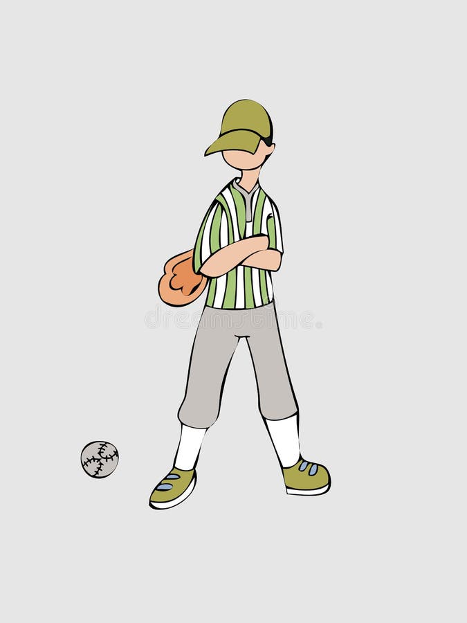 Baseball runner stock vector. Illustration of game, sports - 40368316