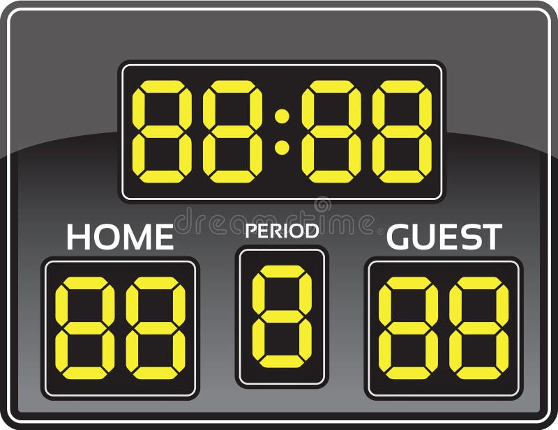 Baseball Scoreboard Clip Art