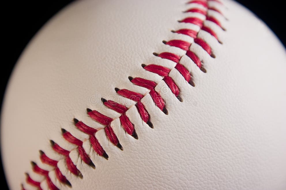 Baseball seam stock photo. Image of white, round, sports - 11262542