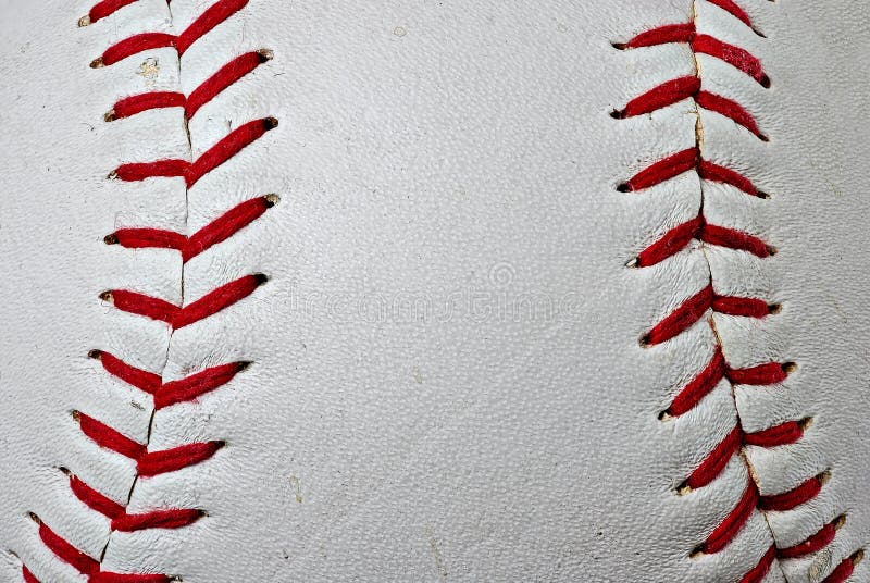 Baseball seams stock image. Image of closeup, ball, stitch - 4337129