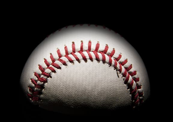 Baseball in the shadows stock image. Image of copy, sphere - 23827343