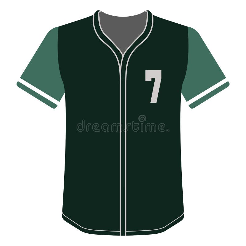Baseball shirt icon stock vector. Illustration of template - 118361069