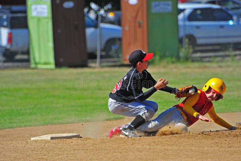 Baseball Sliding into home editorial stock photo. Image of slide - 19269788