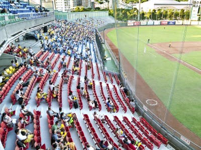 Baseball spectators editorial stock photo. Image of school - 26557108