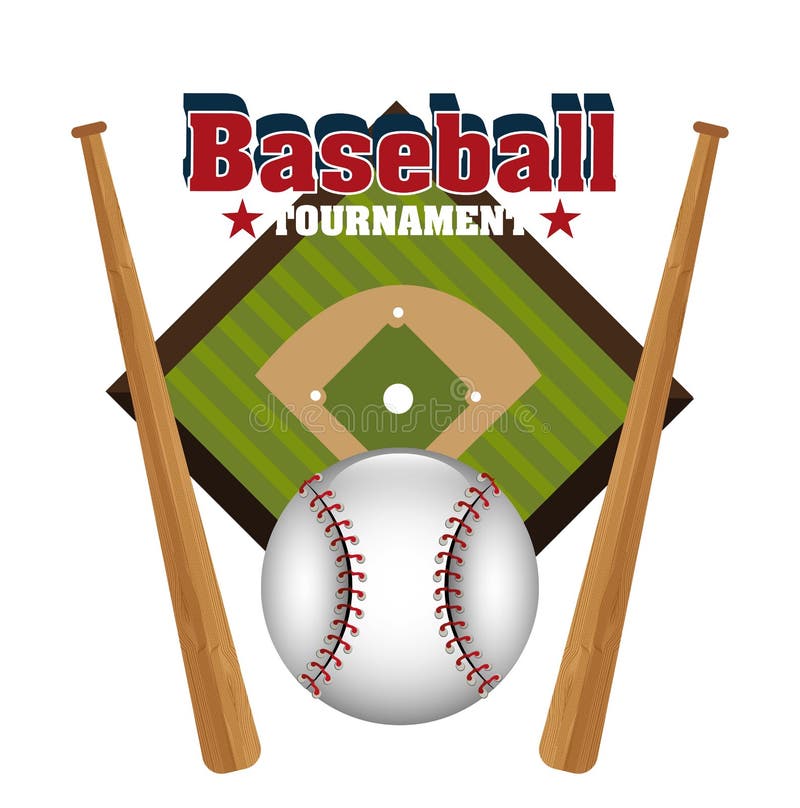 Baseball game illustration stock vector. Illustration of competition ...