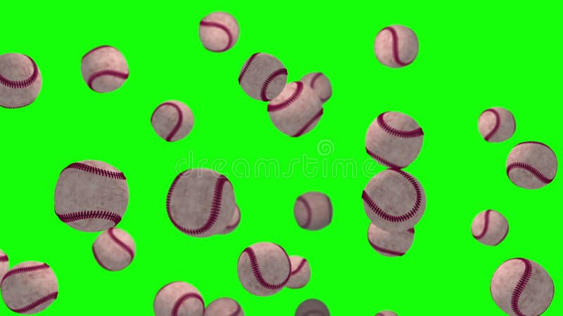 Baseball Sport Loop Green Screen Stock Video - Video of sports, game ...