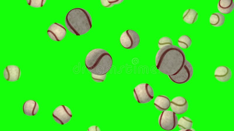 Baseball Sport Loop Green Screen Stock Video - Video of sports, game ...