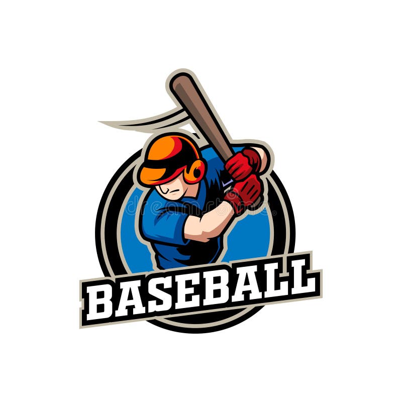 Baseball Sports Logo Template Vector Art Graphic Stock Vector ...