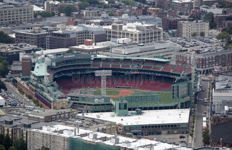 Baseball Stadium in City Boston Mass Editorial Image - Image of ...