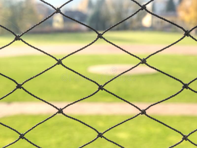 Baseball Stadium. Green Grass on Baseball Field Stock Photo - Image of ...