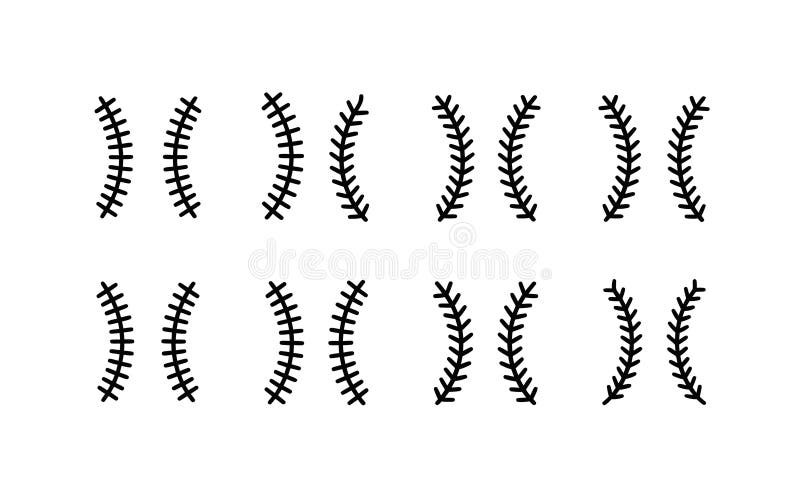Baseball Seam Patterns Stock Illustrations – 16 Baseball Seam Patterns ...