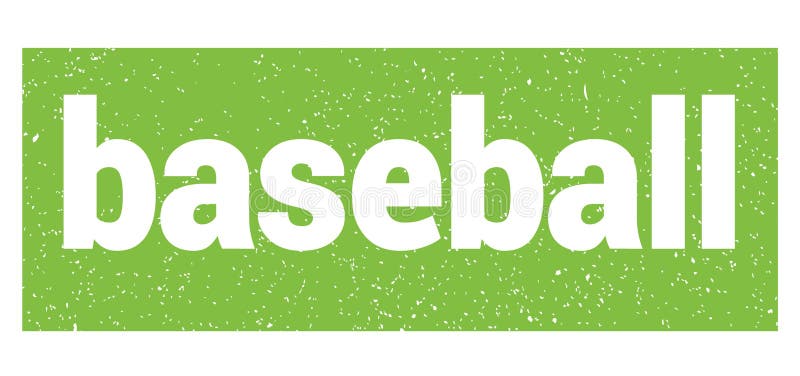 Baseball Text with Sport Players Graphic Vector Stock Vector ...