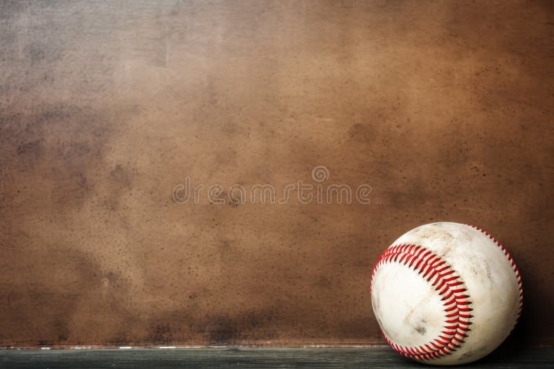 Baseball Themed Background Large Copy Space - Stock Picture Backdrop ...
