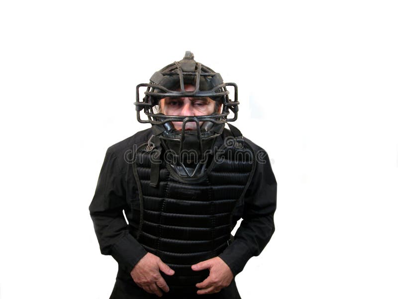 Baseball umpire stock image. Image of umpire, judgement - 9077961