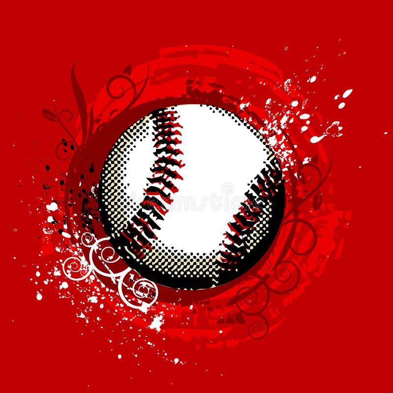 Baseball vector stock vector. Illustration of rough, elements - 6752872