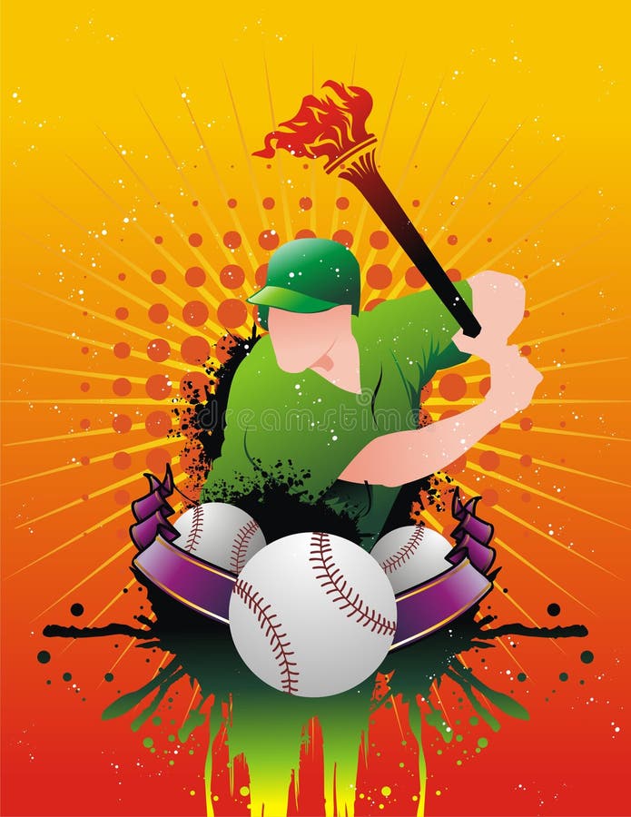 Pitcher Wind Up stock vector. Illustration of cleanup - 2281184