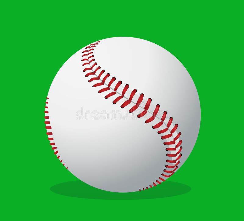 Baseball Vector Illustration Stock Vector - Illustration of pitch ...