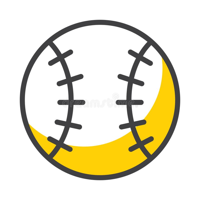 Baseball. Vector Illustration Decorative Design Stock Vector ...