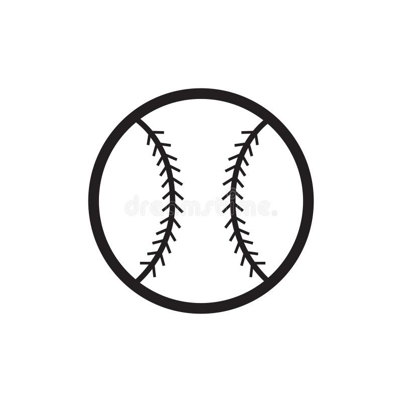 Baseball. Vector Illustration Decorative Design Stock Vector ...
