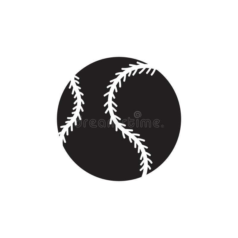 Baseball. Vector Illustration Decorative Design Stock Vector ...