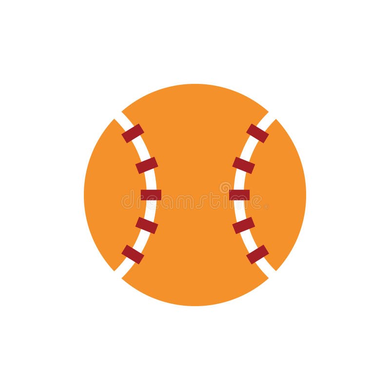 Baseball. Vector Illustration Decorative Design Stock Vector ...