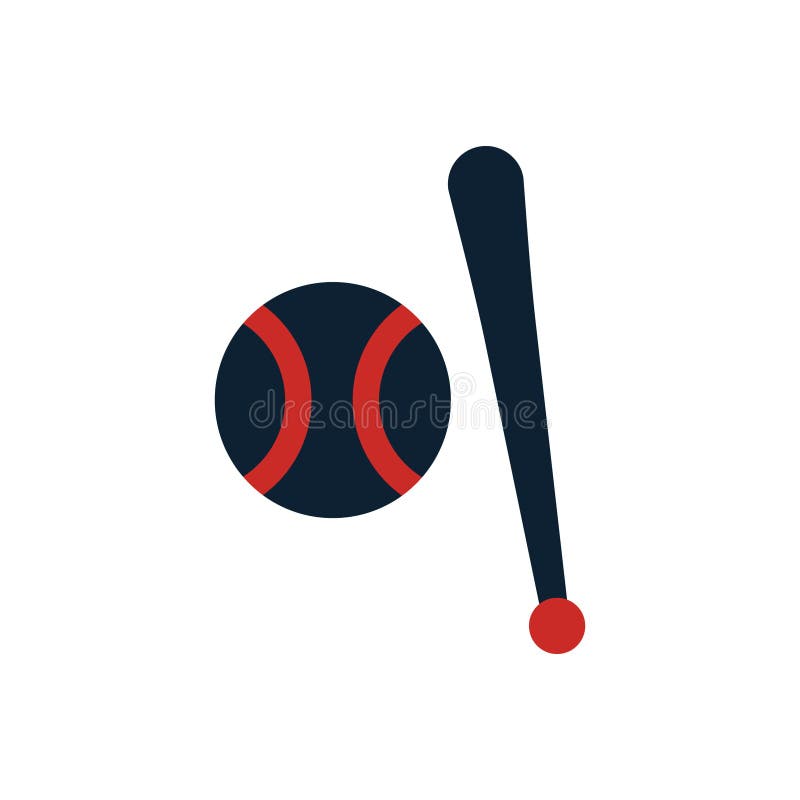 Baseball. Vector Illustration Decorative Design Stock Vector ...