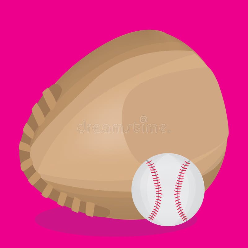 Baseball. Vector Illustration Decorative Design Stock Vector ...