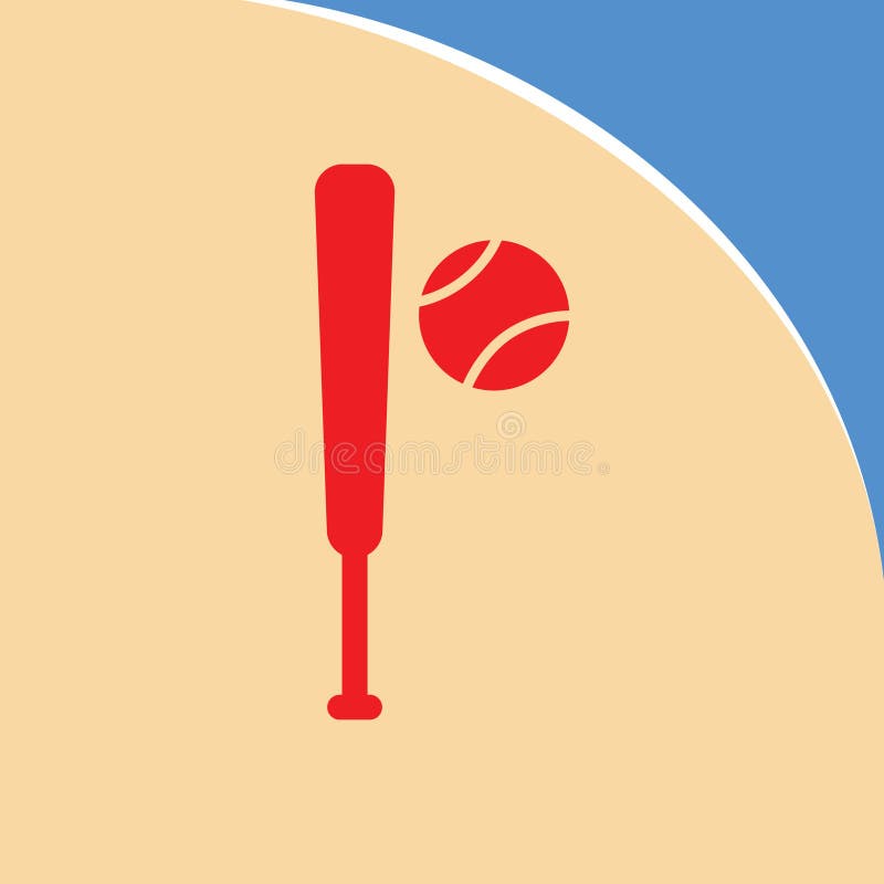 Baseball. Vector Illustration Decorative Design Stock Vector ...