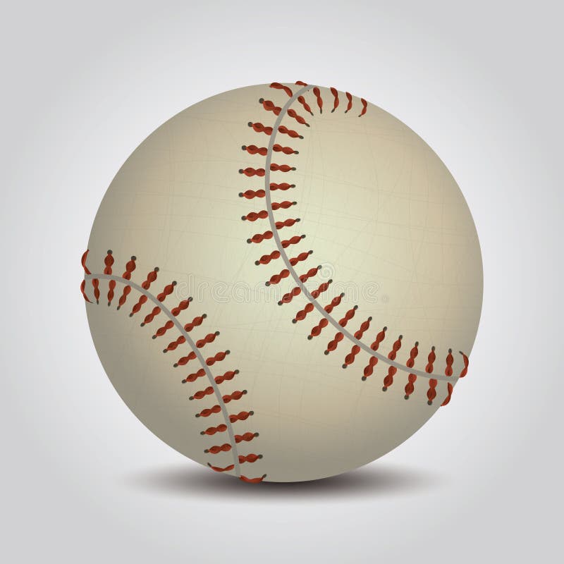 Baseball. Vector Illustration Decorative Design Stock Vector ...