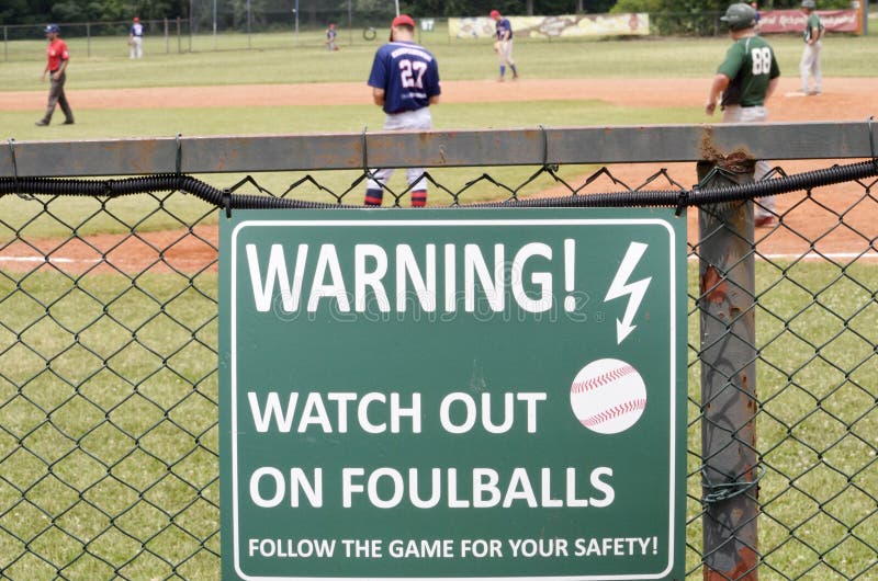 130 Baseball Warning Sign Stock Photos - Free & Royalty-Free Stock ...