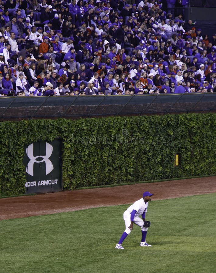 Baseball - Wrigley Field S Historic Ivy Walls Editorial Image - Image ...