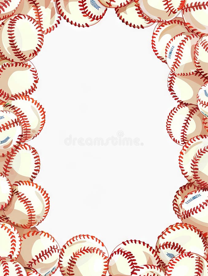 Baseball Background Graphics Stock Illustration - Illustration of frame ...