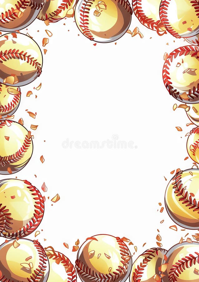 Baseball Background Graphics Stock Illustration - Illustration of ...