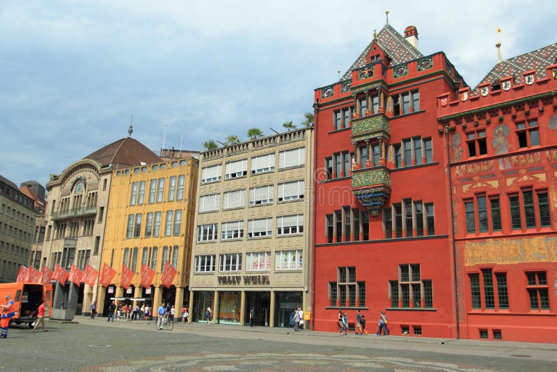 Basel editorial stock image. Image of basel, market, switzerland - 27347374