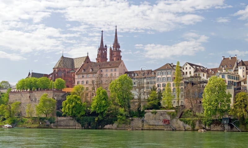 Basel,Switzerland stock image. Image of canton, trip - 25533557
