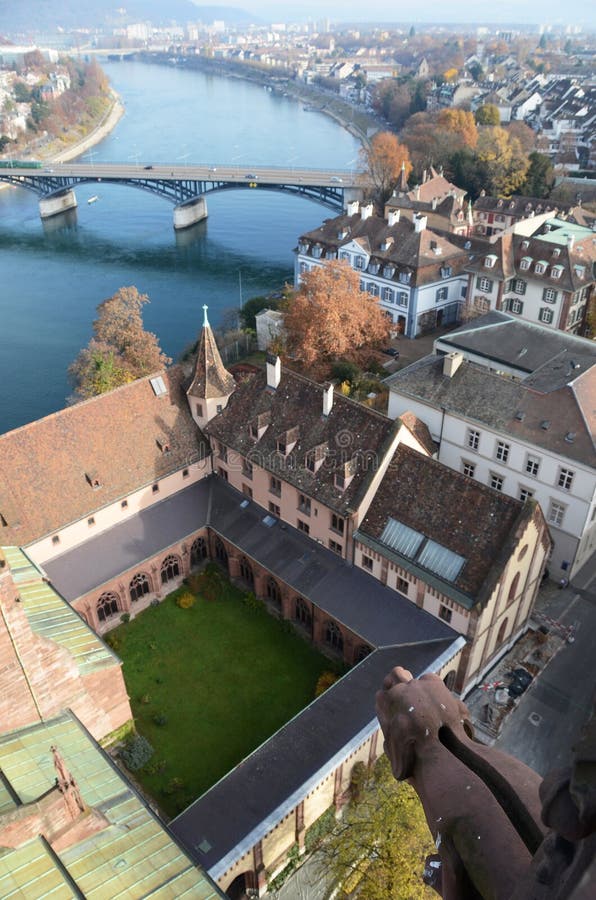 Basel, Switzerland stock photo. Image of high, tile, fall - 29505692