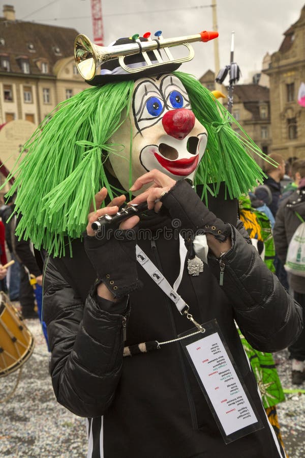 Swiss Carnival 5 editorial photography. Image of biel - 4279432