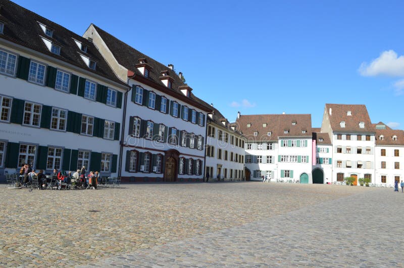 Basel in Switzerland editorial image. Image of town, sightseeing - 93498925