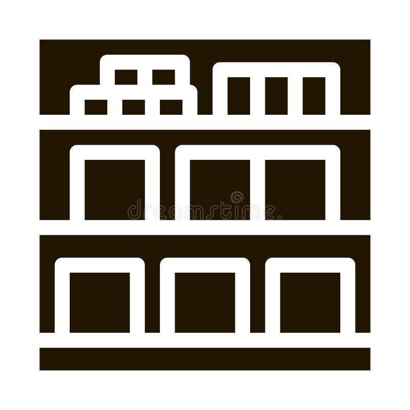 Basement Cellar Icon Vector Glyph Illustration Stock Vector ...